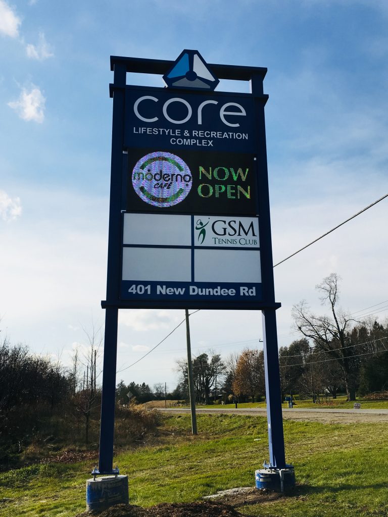 LED Pylon / Post Signs – LEDLE Media